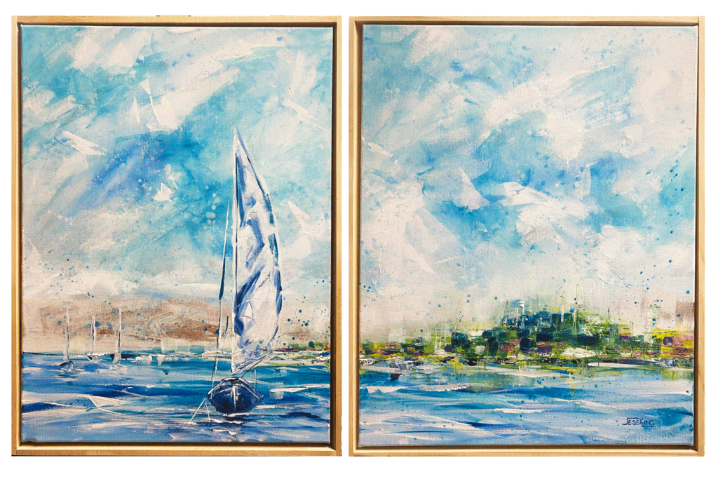 Summer Sailing - Jess King Artist