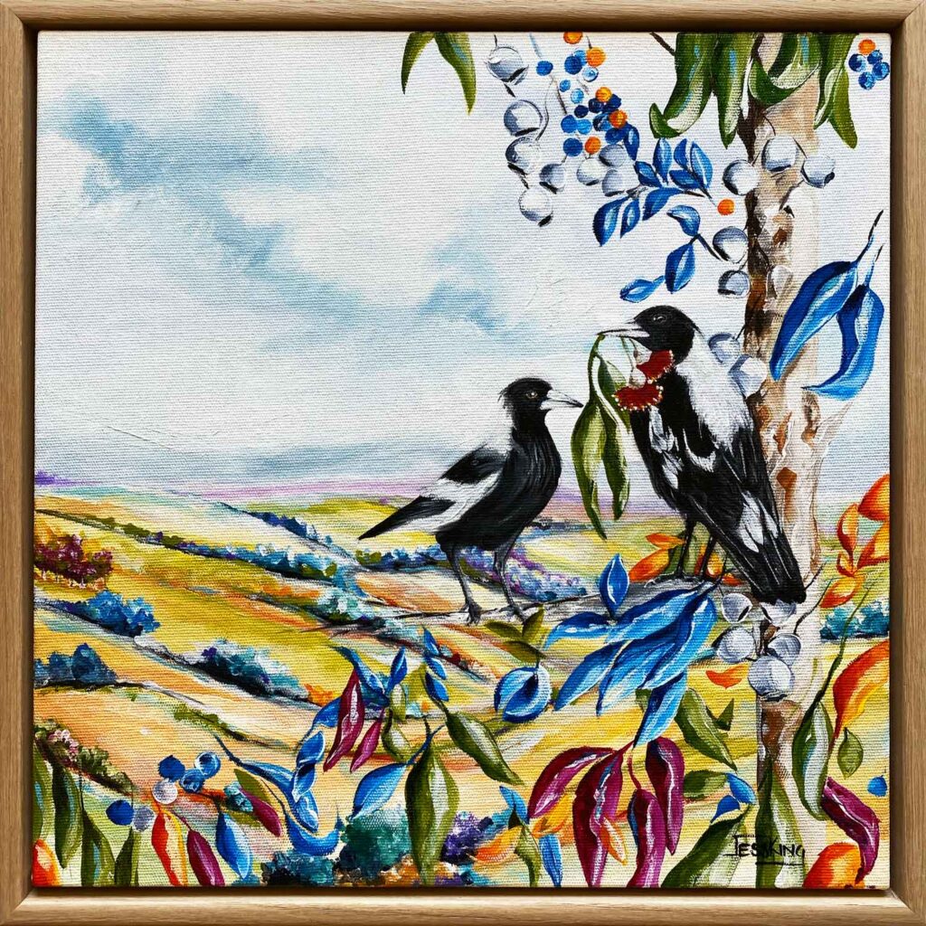 Magpie Romance - Jess King Artist